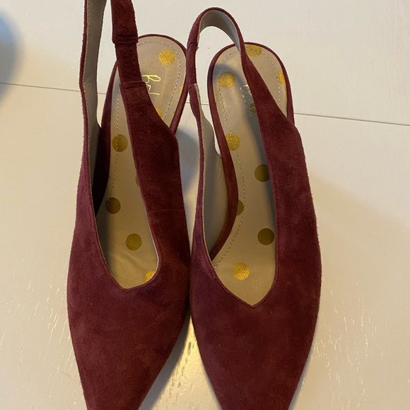 Boden | Shoes | Boden Burgundy Heels | Poshmark